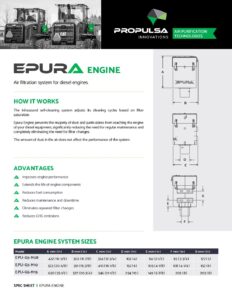 EPURA ENGINE SPEC SHEET | Propulsa Innovations
